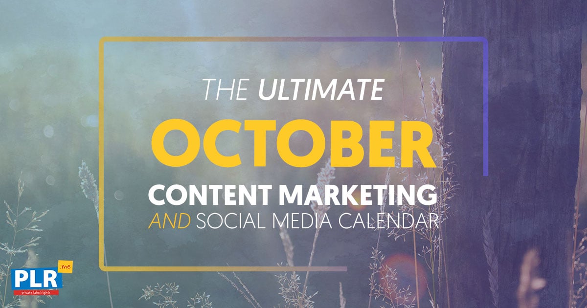 FREE October 2026 Content Marketing Calendar [UPDATED Jan 2026]